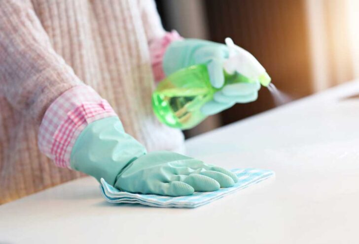 How to Paint Corian Countertops - Shiny Modern